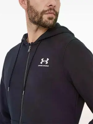 Under Armour Logo-print Zip-up Hoodie - Blue