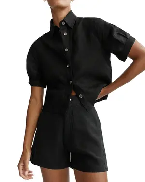 DL1961 Montauk Puff Sleeve Shirt