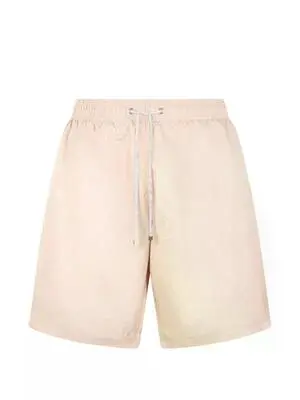 BILLIONAIRE Printed Drawstring Swim Shorts - Neutrals