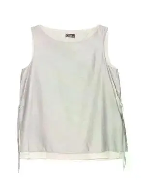 Peserico Sleeveless Tie-side Top