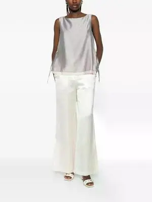 Peserico Sleeveless Tie-side Top