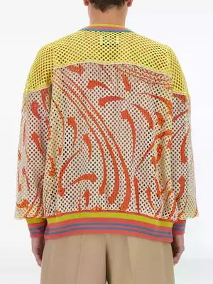 VIVIENNE WESTWOOD Printed Mesh Sweatshirt