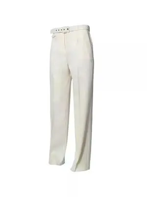 Givenchy Belted Trousers - White