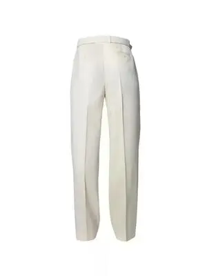 Givenchy Belted Trousers - White