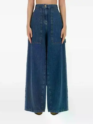 Etro Belt-loop Buttoned Jeans