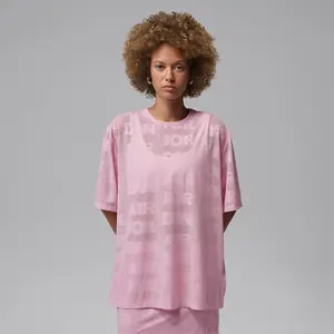 JORDAN Flight Open Knit Top If1145-676 - Pink
