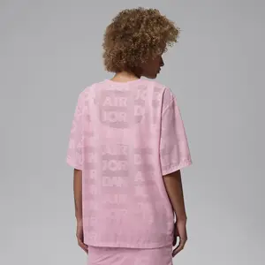 JORDAN Flight Open Knit Top If1145-676 - Pink