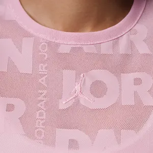 JORDAN Flight Open Knit Top If1145-676 - Pink