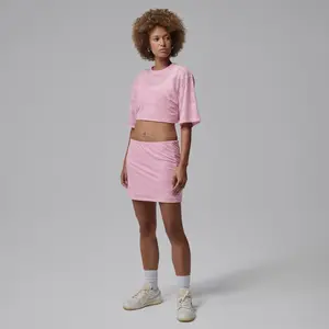 JORDAN Flight Open Knit Top If1145-676 - Pink