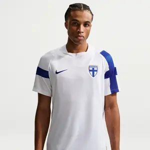 Nike Finland 2026 Stadium Home Dri-fit Soccer Replica Jersey - White