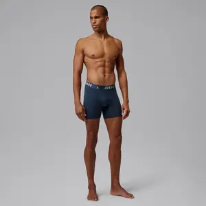 JORDAN Flight Cotton Core Boxer Briefs - Blue
