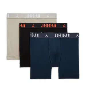 JORDAN Flight Cotton Core Boxer Briefs - Blue