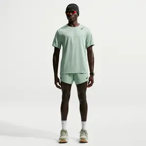 Nike Aeroswift Dri-fit Adv 4" Brief-lined Running Shorts - Green