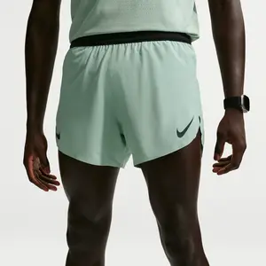 Nike Aeroswift Dri-fit Adv 4" Brief-lined Running Shorts - Green