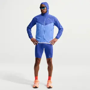 Nike Stride Repel Uv Running Jacket - Blue