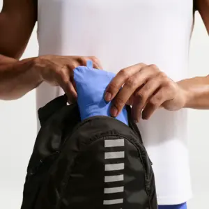 Nike Stride Repel Uv Running Jacket - Blue