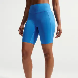 Nike Universa High-waisted 8" Biker Shorts - Blue