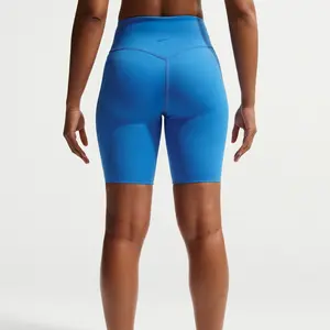 Nike Universa High-waisted 8" Biker Shorts - Blue