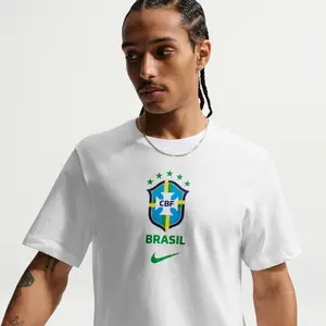 Nike Brazil Soccer T-shirt - White