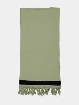 Haomy Amande Copacabana Cotton Beach Towel - Green