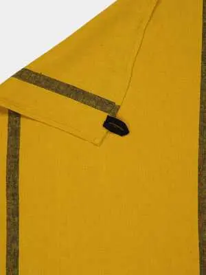 Haomy Côme Linen And Cotton Kitchen Towel - Yellow
