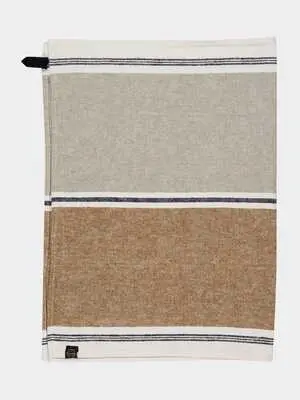 Haomy Lin Trevise Linen Kitchen Towel - Beige