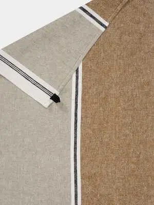 Haomy Lin Trevise Linen Kitchen Towel - Beige