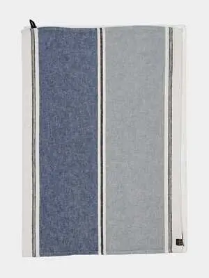 Haomy Trevise Linen Kitchen Towel - Blue