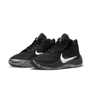 Nike Precision Mid Basketball Shoes - Black