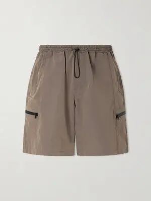 FRIZMWORKS Straight-leg Ripstop Shorts - Green