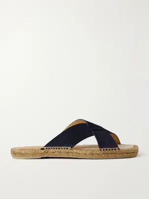 CastaÑer Keanu Suede Sandals - Blue