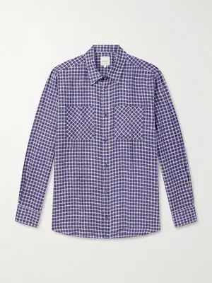 Paul Smith Checked Linen Shirt
