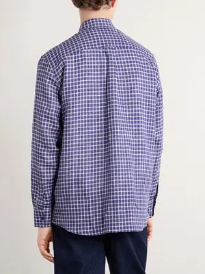 Paul Smith Checked Linen Shirt