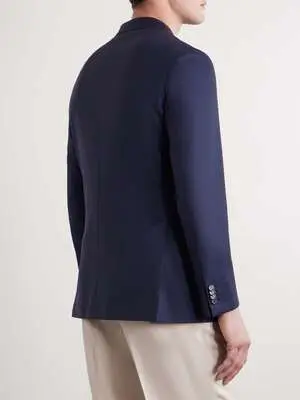 Brioni Double-breasted Wool Suit Jacket