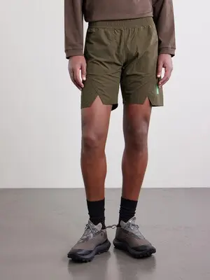 DISTRICT VISION Taslan Straight-leg Nylon Shorts