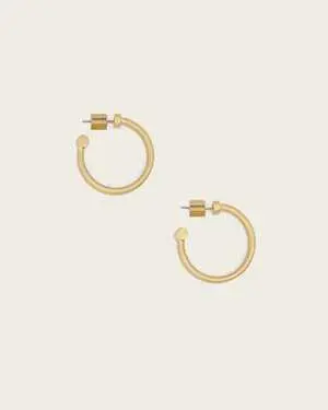 ALLSAINTS Janna Hoop Earrings - Gold