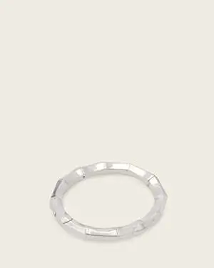 ALLSAINTS AllSaints Clara Hinge Bracelet Warm Silver