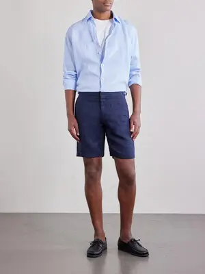 SLOWEAR Linen Shirt - Blue