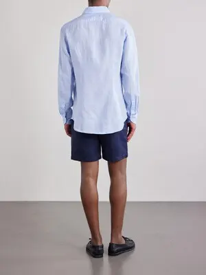 SLOWEAR Linen Shirt - Blue