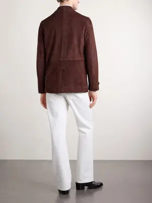 Paul Smith Suede Field Jacket - Brown