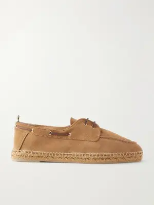 CastaÑer Nemo Suede Boat Shoes - Neutrals