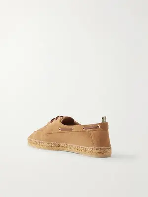 CastaÑer Nemo Suede Boat Shoes - Neutrals