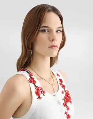 Dolce & Gabbana Ribbed Tank Top