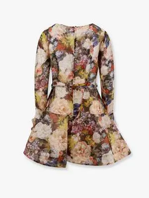 Zimmermann Alchemy Linen And Silk Dress