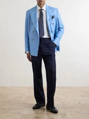 DE PETRILLO Cotton-poplin Shirt - Neutrals