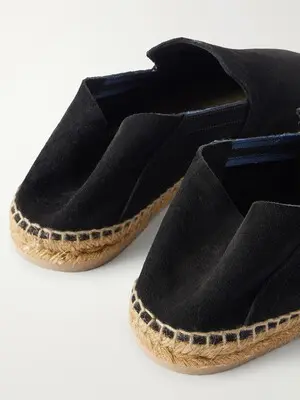 CastaÑer Parker Collapsible-heel Suede Espadrilles