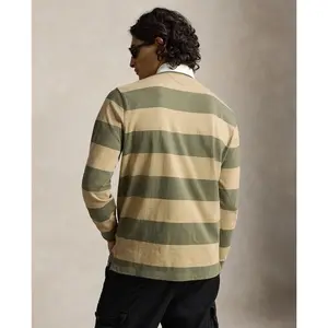 Ralph Lauren The Iconic Rugby Shirt - Olive/tan