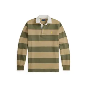 Ralph Lauren The Iconic Rugby Shirt - Olive/tan