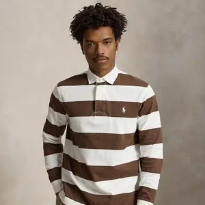 Ralph Lauren The Iconic Rugby Shirt - Trophy Cream/brown