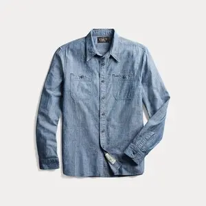 Men's Indigo Chambray Shirts